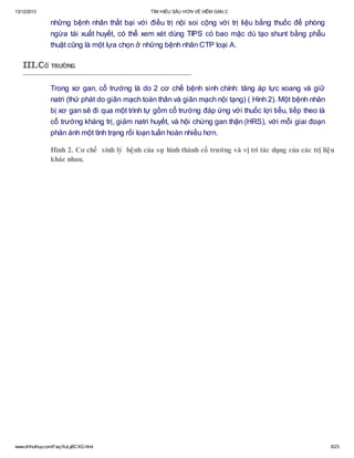 Cac bien chung xo gan | PDF