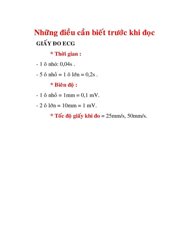 Cac buoc doc ecg | PDF