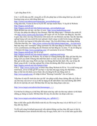 các bước hack server | PDF