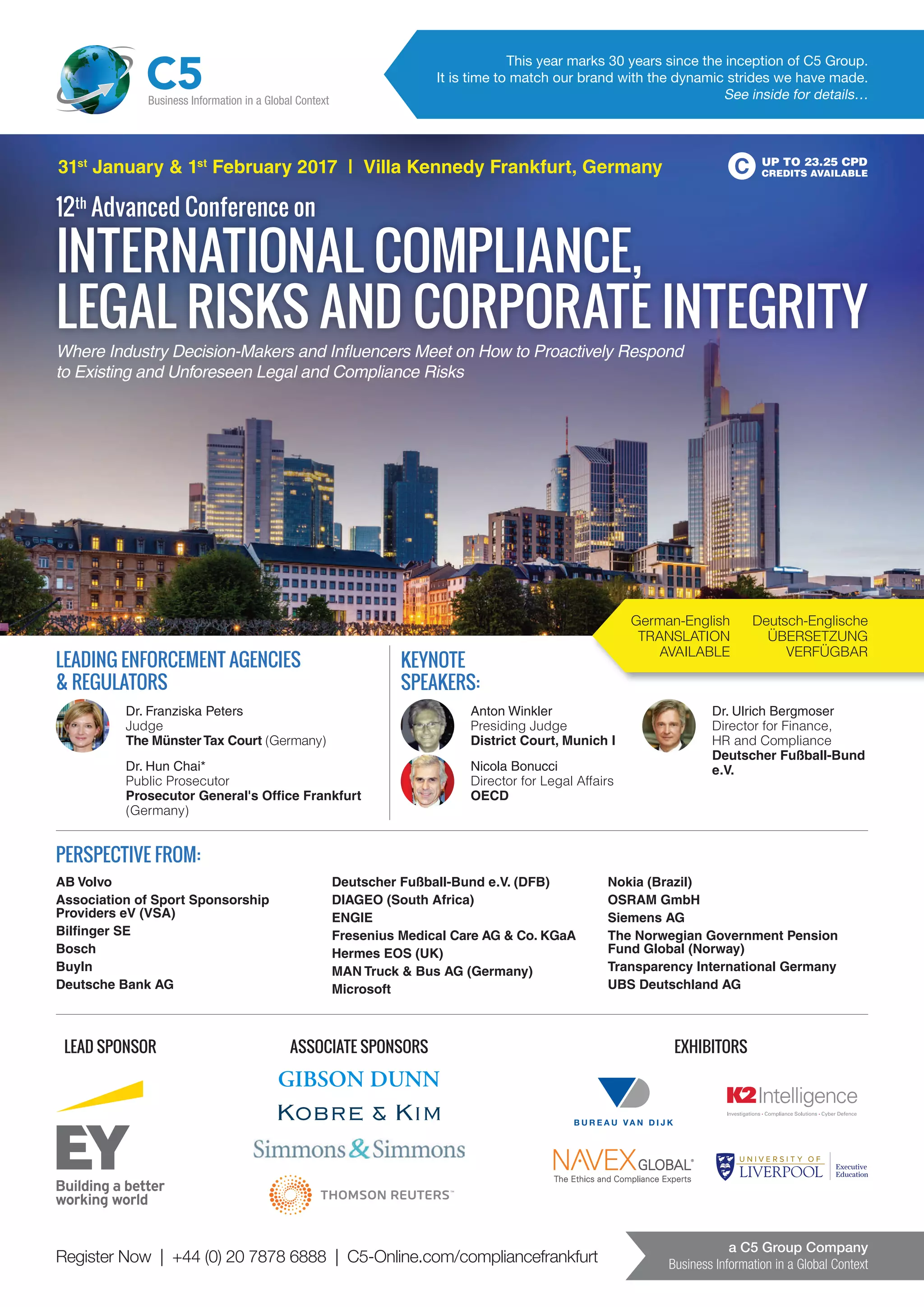 617L17_S Int Compliance, Legal Risks and Corp Integrity | PDF