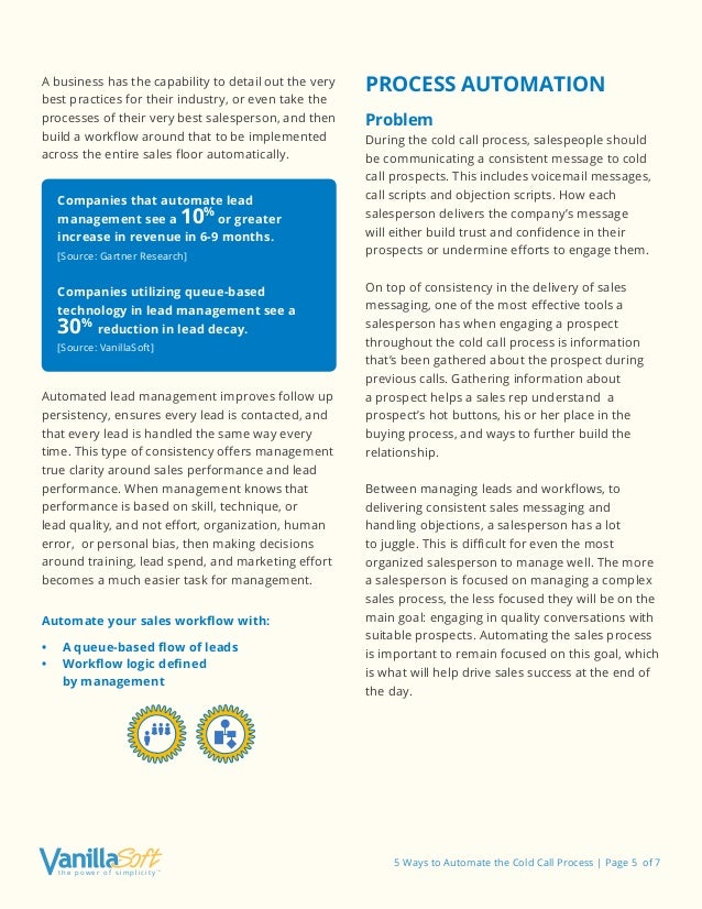 5 Ways To Automate The Cold Call Process 5 Ways To Automate The Cold Call Process