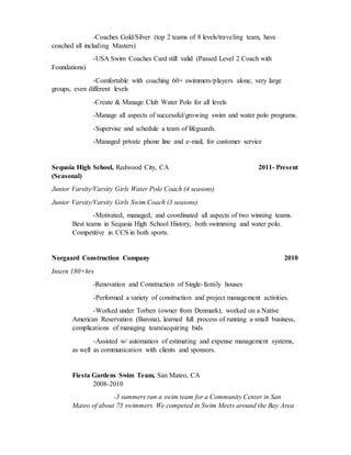 RG3 Resume Final copy2 | PDF