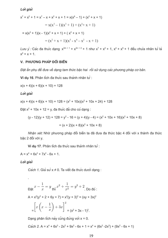 Cac chuyen de bdhsg toan 8 | PDF