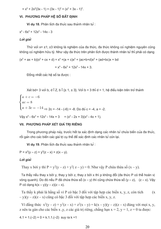 Cac chuyen de bdhsg toan 8 | PDF