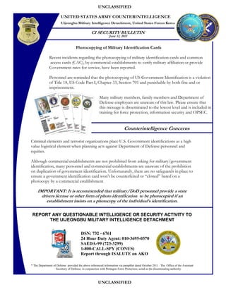 CAC Copying Bulletin | PDF | Defense Industry | Industries