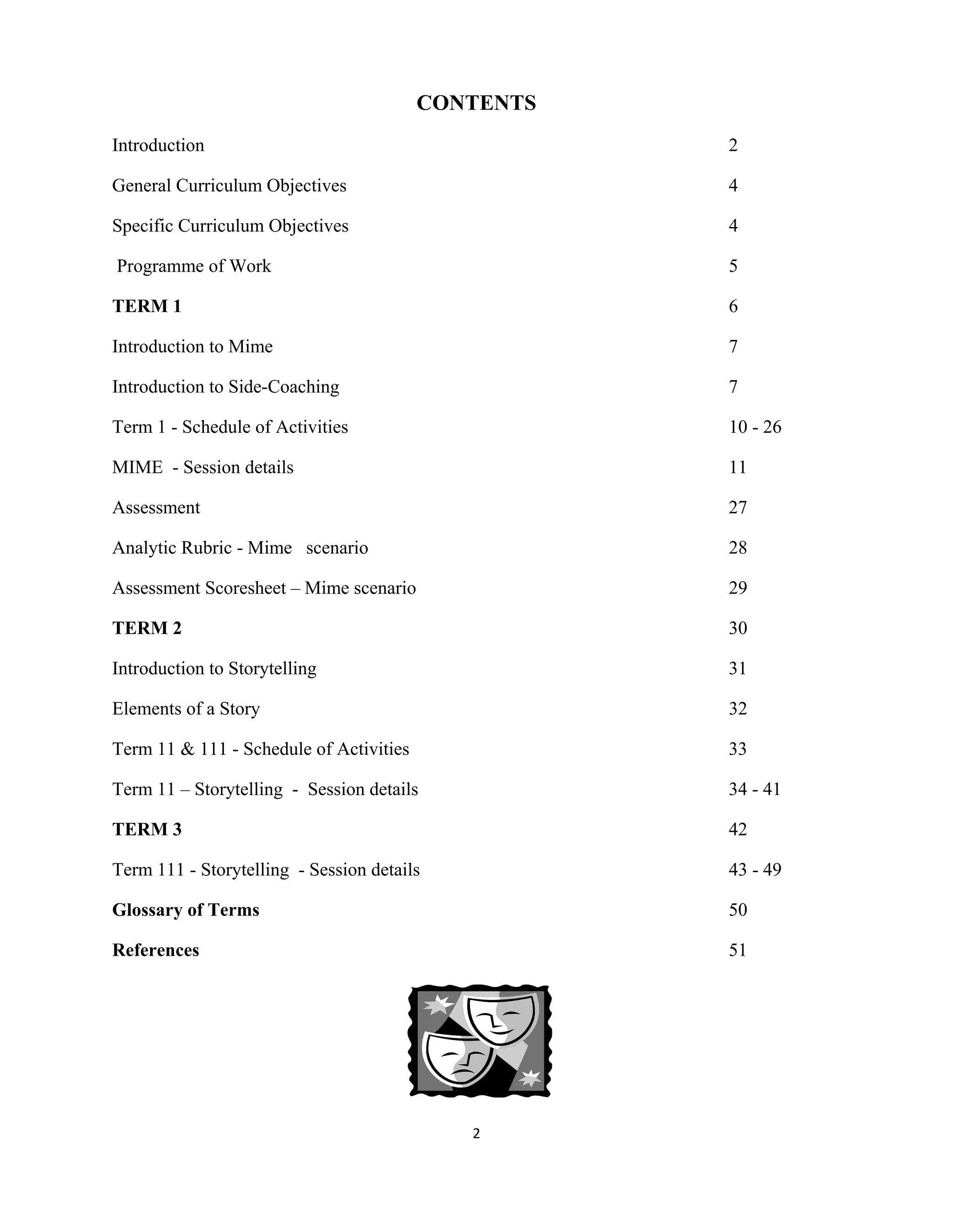 CAC Teachers' Manual Drama | PDF