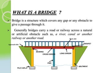 introduction to a bridge foundation | PPTX