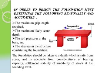 introduction to a bridge foundation | PPTX