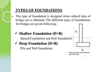 introduction to a bridge foundation | PPTX