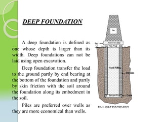 introduction to a bridge foundation | PPTX
