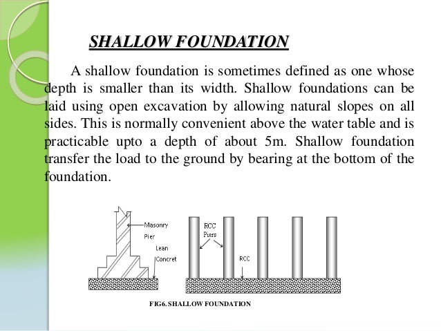 introduction to a bridge foundation