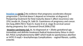 CARCINOMA CERVIX AND ITS MANAGEMENT WITH | PPTX