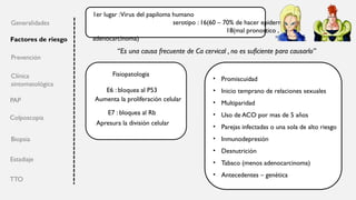 ca cervix.pptx CANCER DE CERVIX CACU CACU | PPTX
