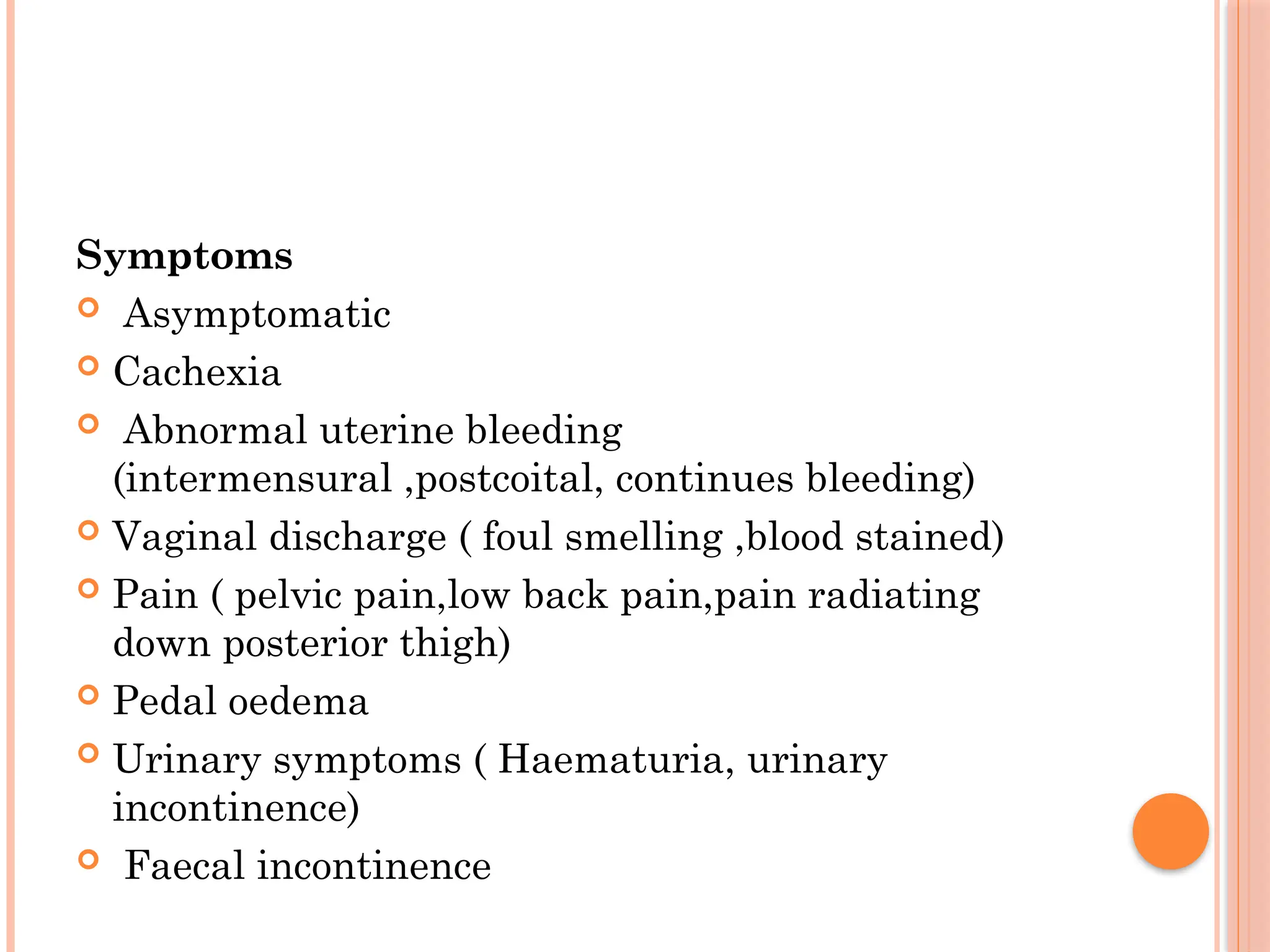 CA CERVIX Anatomy, pathogenesis, clinical features, management, | PPT