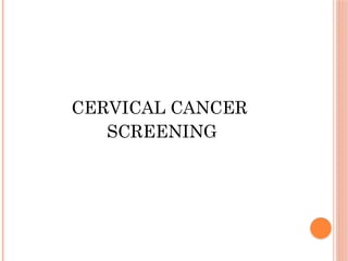 CA CERVIX Anatomy, pathogenesis, clinical features, management, | PPT