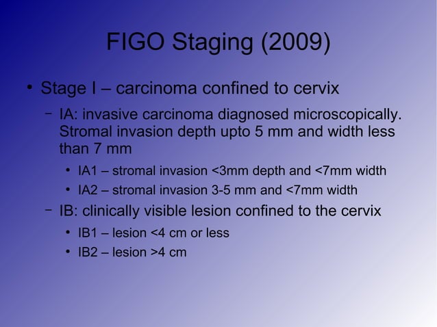 Ca cervix evaluation and staging | PPT