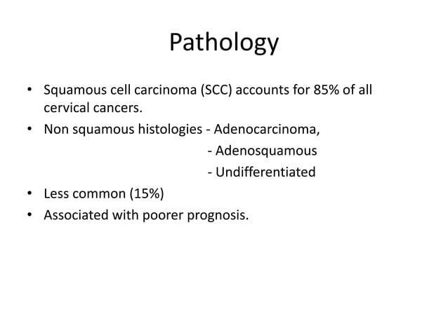Ca cervix pre managment | PPT