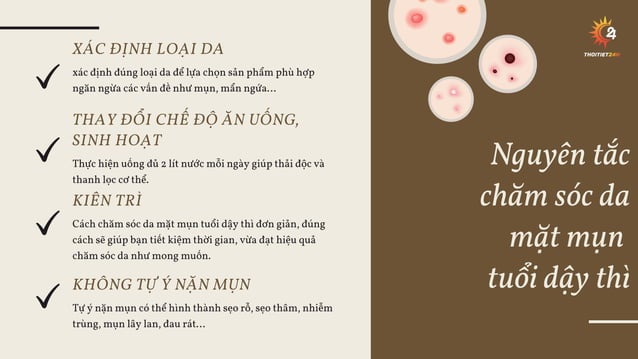 cach-cham-soc-da-mat-mun-tuoi-day-thi | PPT