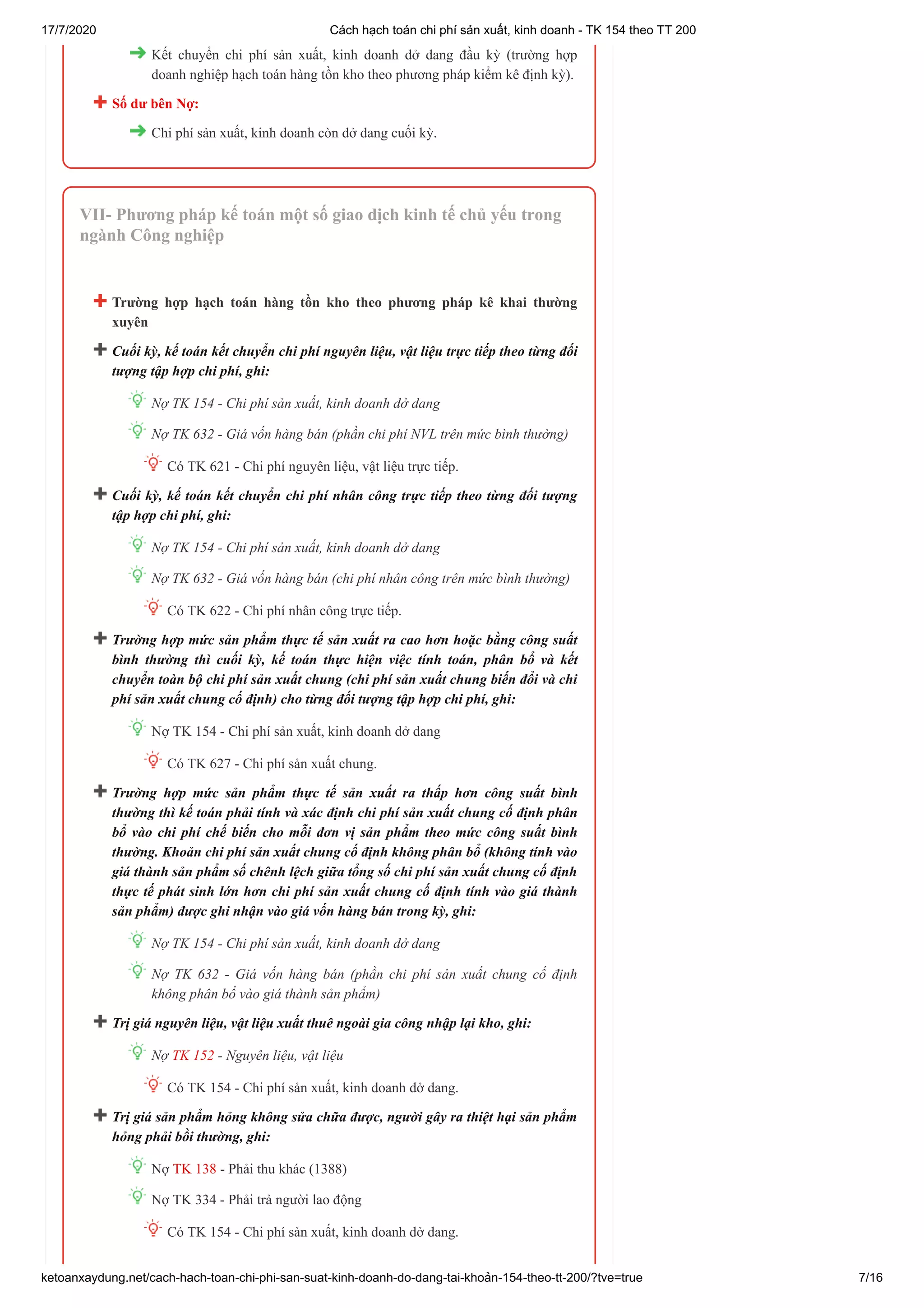 Cach hach-toan-chi-phi-san-xuat-kinh-doanh-do-dang-tai-khoan-154 | PDF