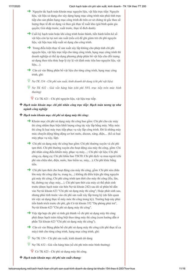 Cach hach-toan-chi-phi-san-xuat-kinh-doanh-do-dang-tai-khoan-154 | PDF