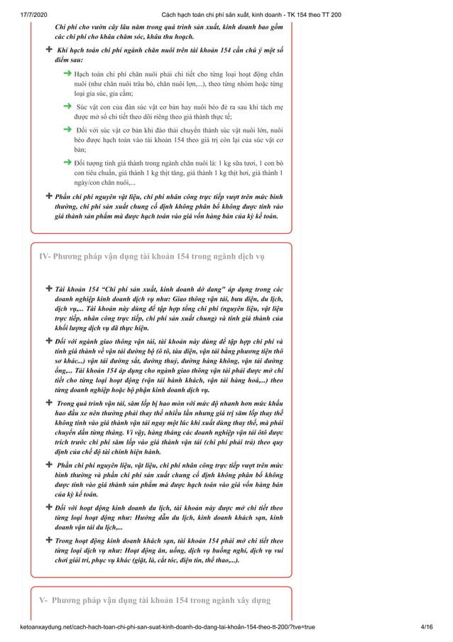 Cach hach-toan-chi-phi-san-xuat-kinh-doanh-do-dang-tai-khoan-154 | PDF
