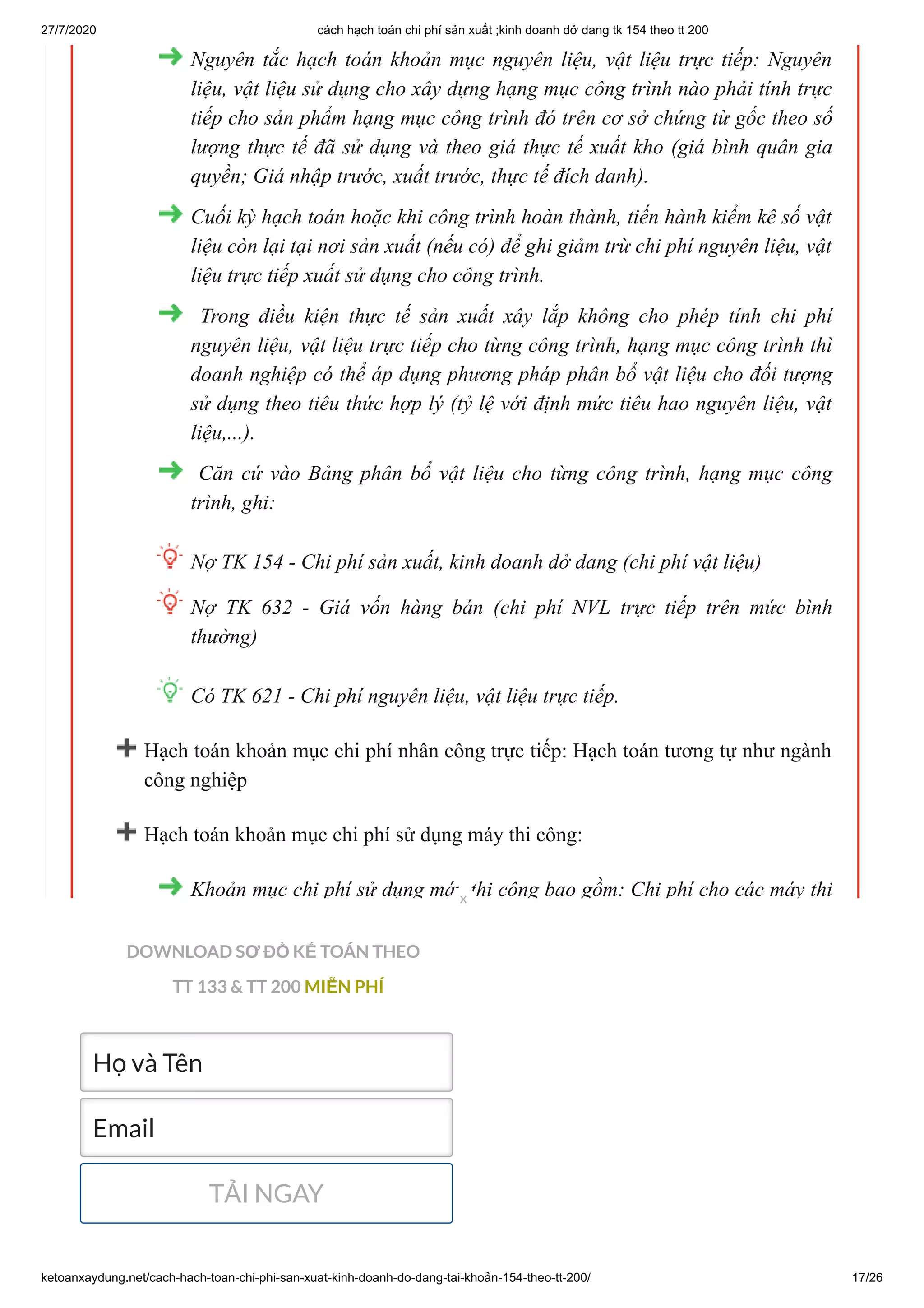 Cach hach-toan-chi-phi-san-xuat-kinh-doanh-do-dang-tai-khoan-154 | PDF