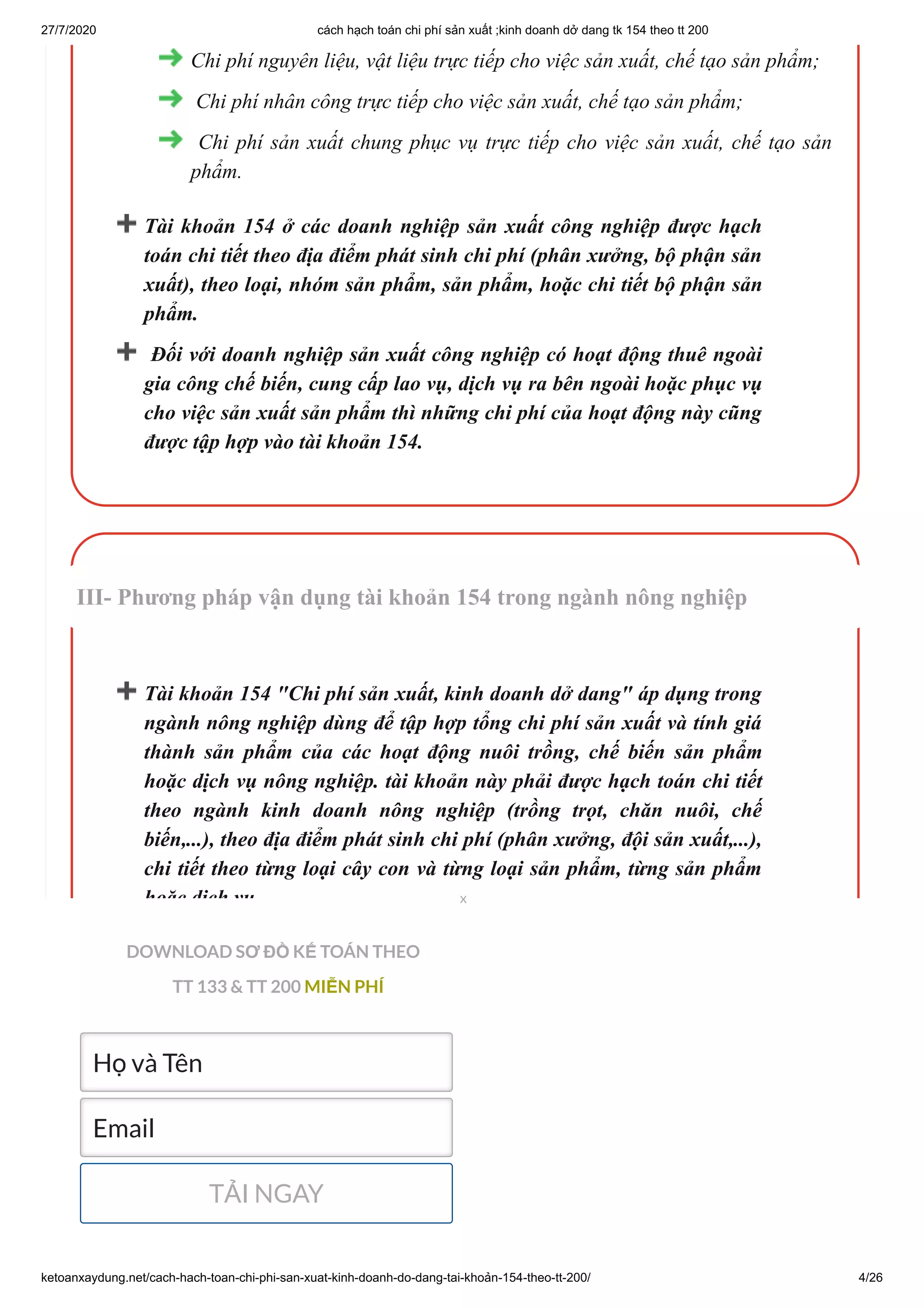 Cach hach-toan-chi-phi-san-xuat-kinh-doanh-do-dang-tai-khoan-154 | PDF