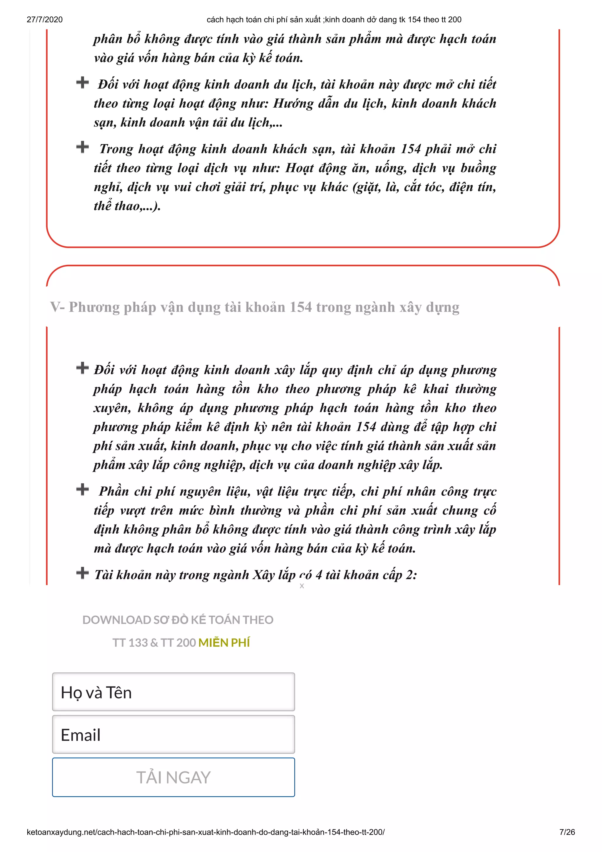 Cach hach-toan-chi-phi-san-xuat-kinh-doanh-do-dang-tai-khoan-154 | PDF