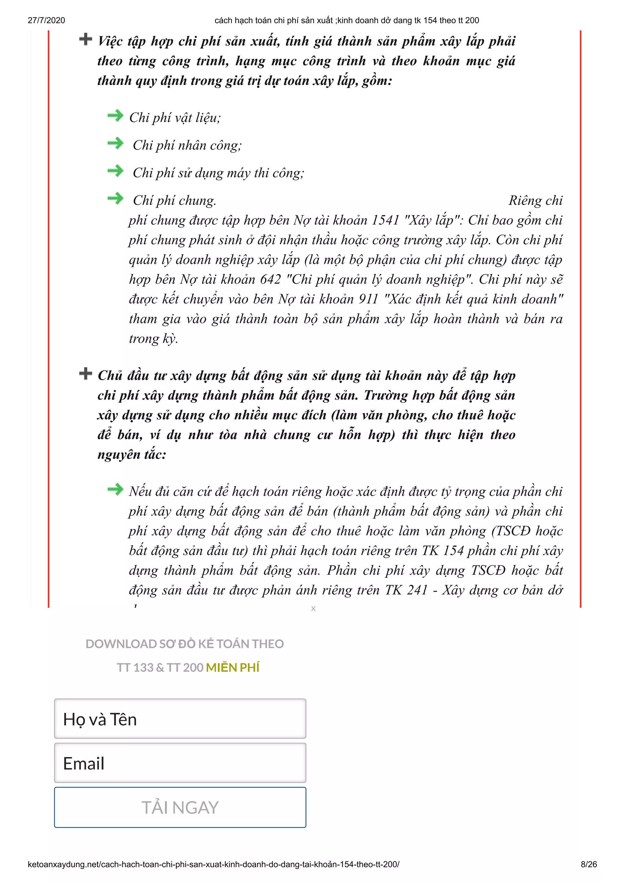 Cach hach-toan-chi-phi-san-xuat-kinh-doanh-do-dang-tai-khoan-154 | PDF
