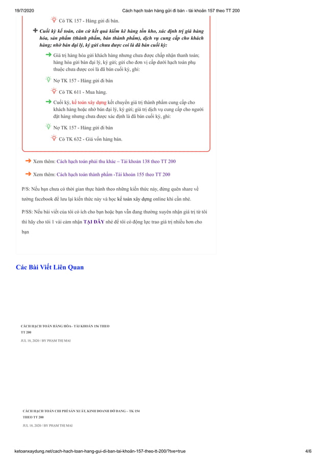 Cach hach-toan-hang-gui-di-ban-tai-khoan-157 | PDF