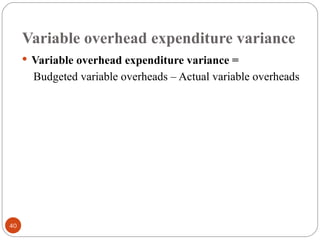 Ca chap 13 standard costing&variance analysis(2) | PPT | Business ...