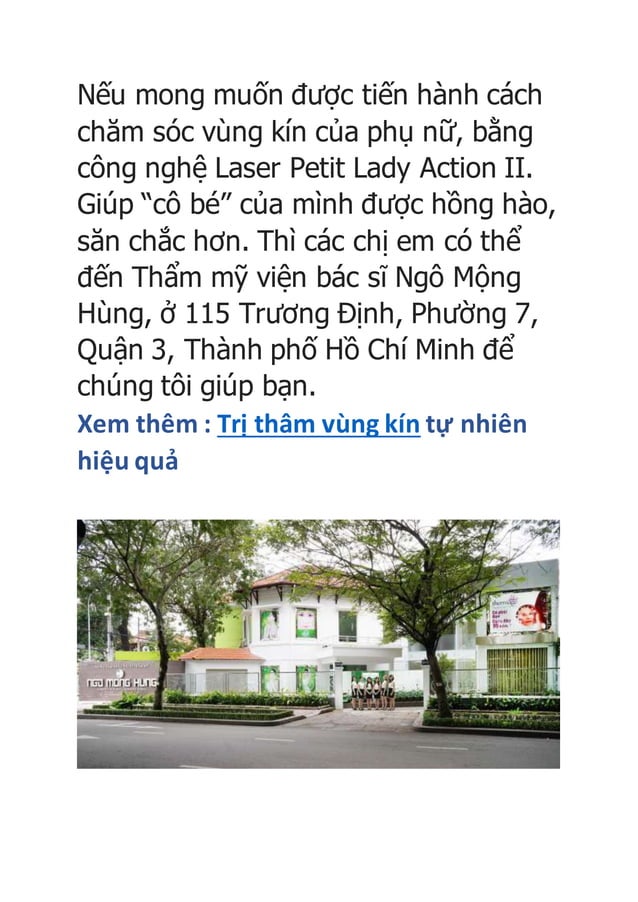 Cach cham soc vung kin phu nu | PDF