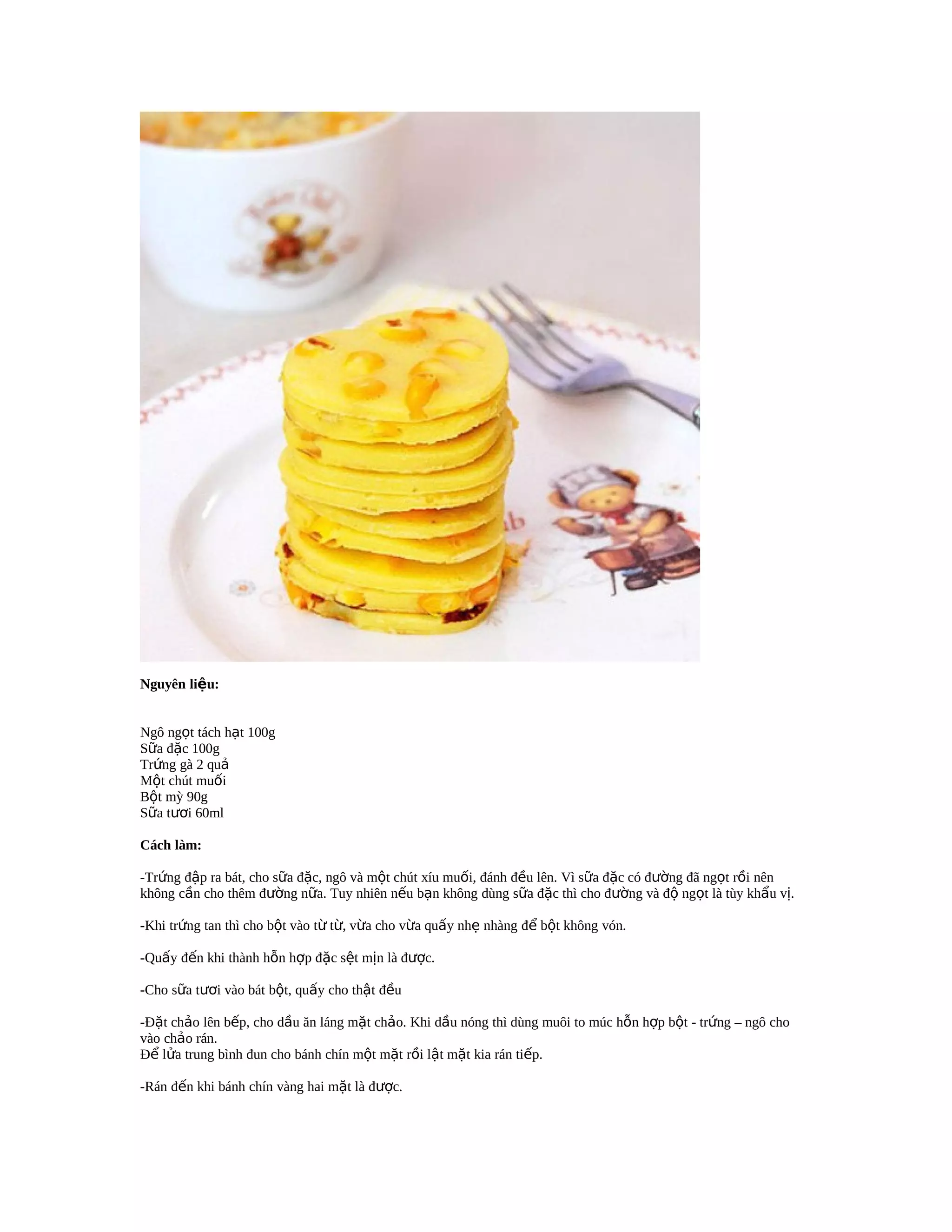 Cach che bien cac loai banh | PDF