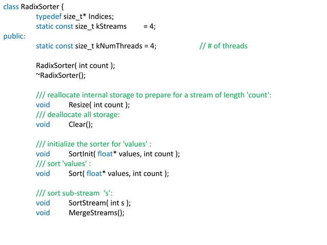 Cache aware hybrid sorter | PPT