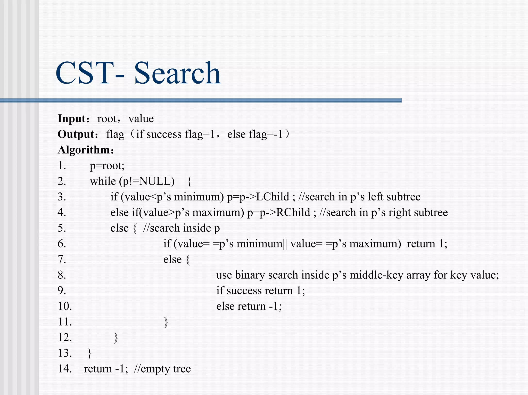 Cache conscious index mechanism for main-memory databases | PPT