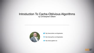 Introduction to Cache-Oblivious Algorithms | PDF