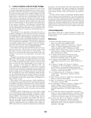Cache performance-x86-2009 | PDF