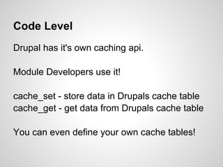 Cache all the things - A guide to caching Drupal | PPT