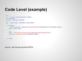 Cache all the things - A guide to caching Drupal | PDF
