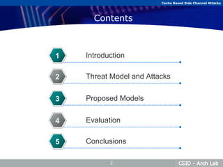 Cache based side_channel_attacks Anestis Bechtsoudis | PPT