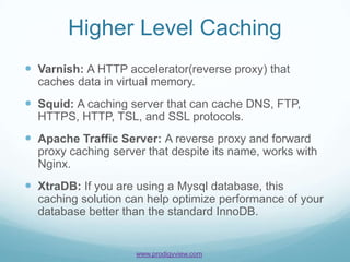 Understanding Web Cache | PPTX | Databases | Computer Software and Applications
