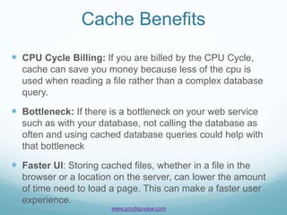 Understanding Web Cache | PPT