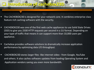 Cachebox 200 Series. | PPTX