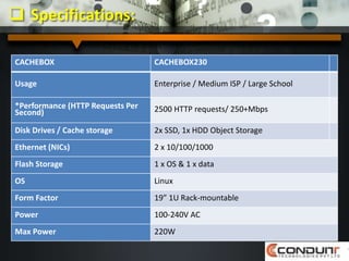 Cachebox 200 Series. | PPTX