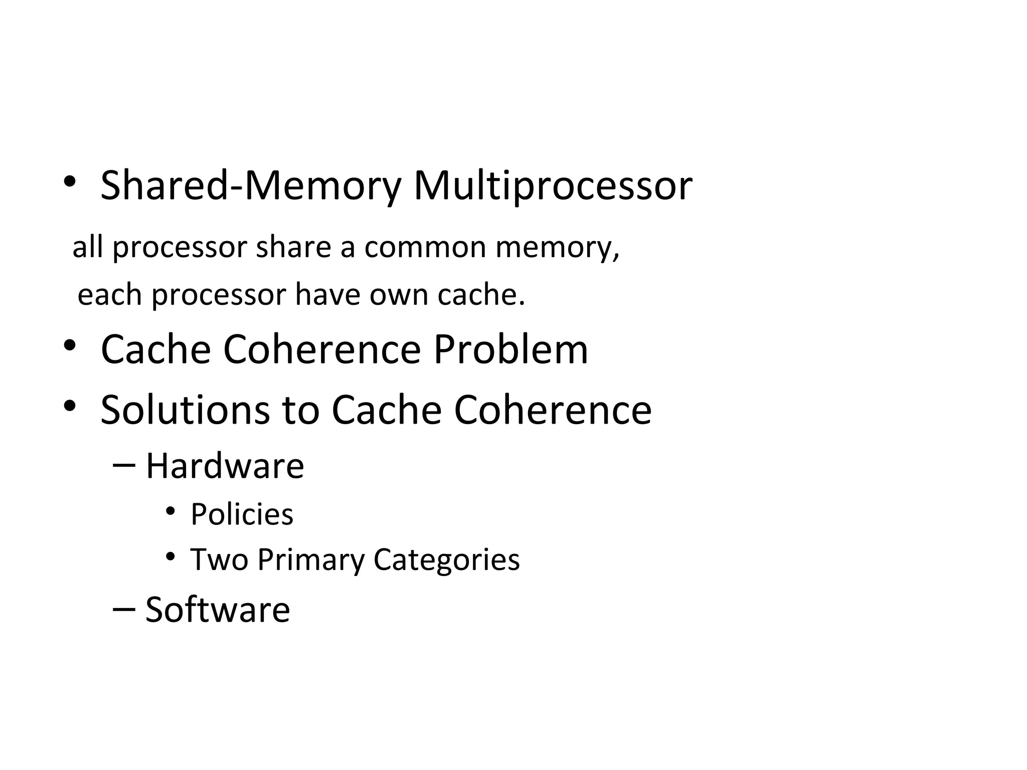 Cache coherence | PPT