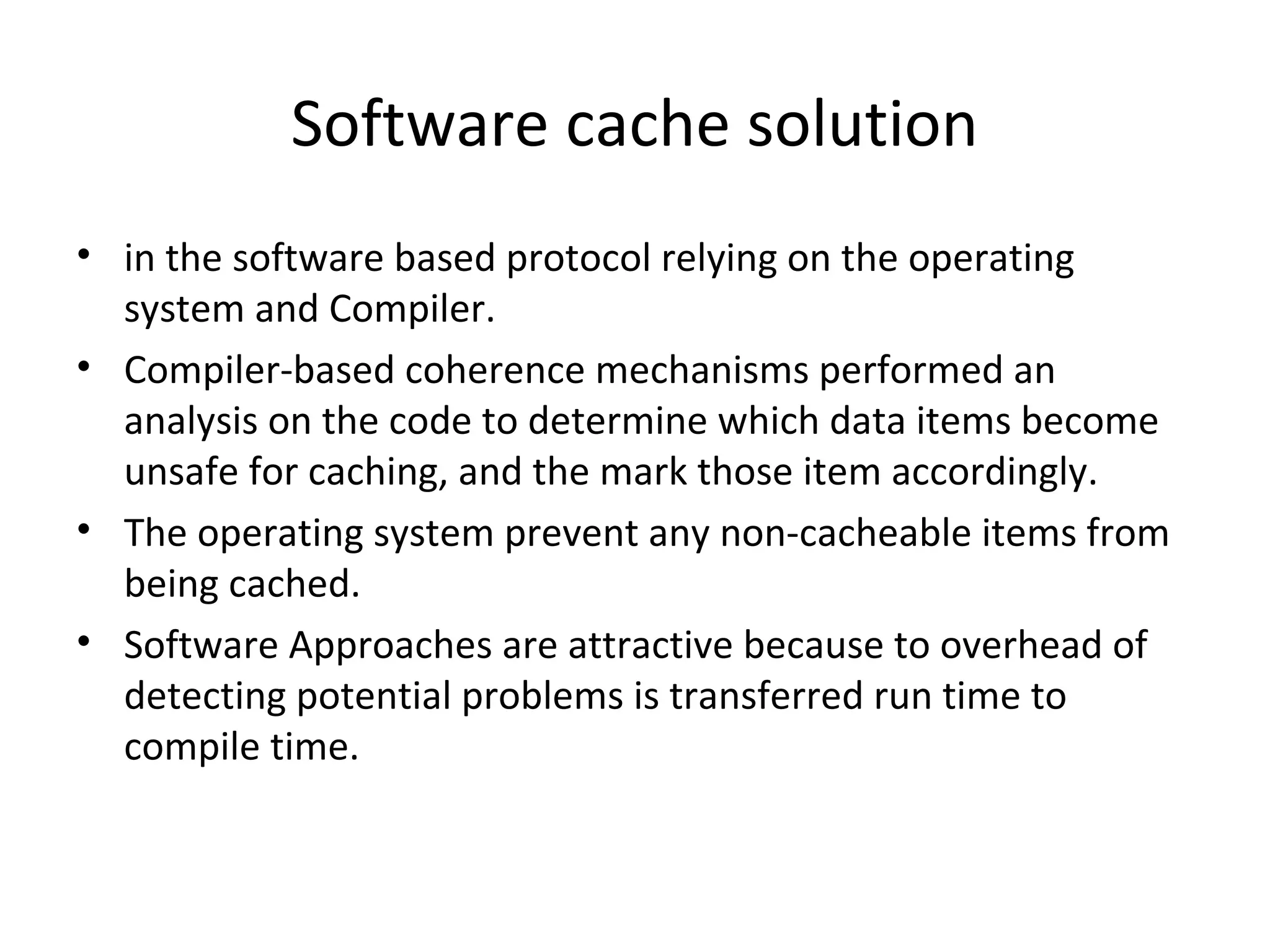 Cache coherence | PPT