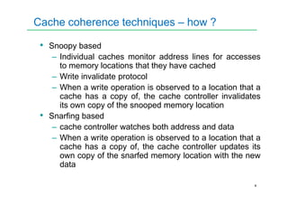 Cache coherence | PPT
