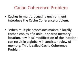 Cache coherence | PPTX