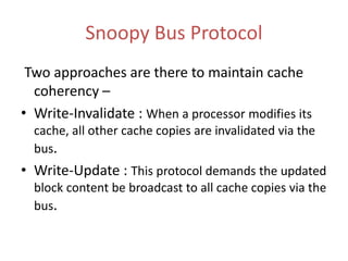 Cache coherence | PPTX